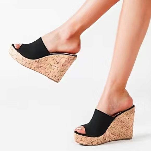 No Brand Name Shoes Womens Platform Wedge Peep Toe Sandals 95 No Brand Name Shoes Womens Platform Wedge Peep Toe Sandals 95